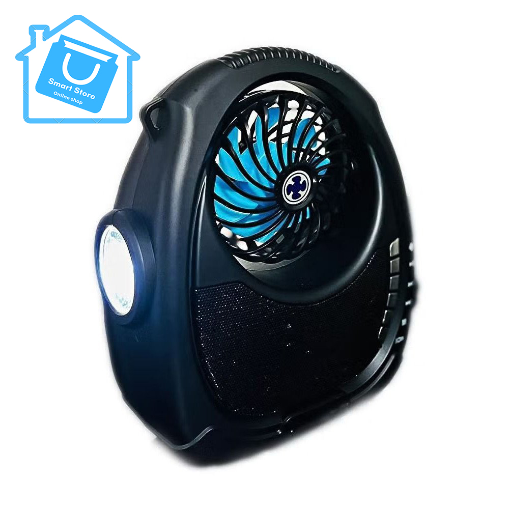 NS-8059SF OUTDOOR COOLING FAN FM RADIO PORTABLE BLUETOOTH SPEAKER WITH ...